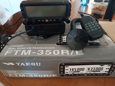 YAESU FTM-350 VHF UHF RADIOTRANSCEIVER COMPLETO NON SI ACCENDE DA ...