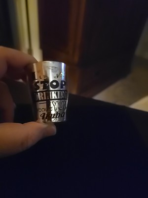 Aruba "I stop Drinking..." Shot Glass Souvenir | eBay