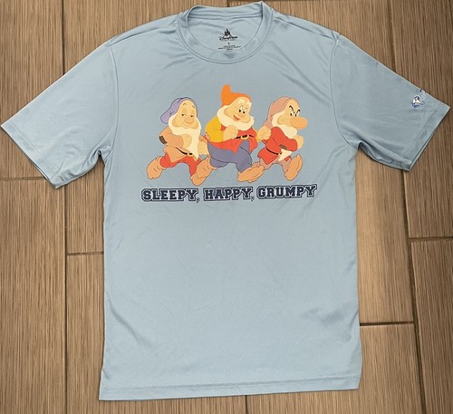 Disney Parks RARE RunDisney The First Three Miles Shirt Sz M Sleepy ...