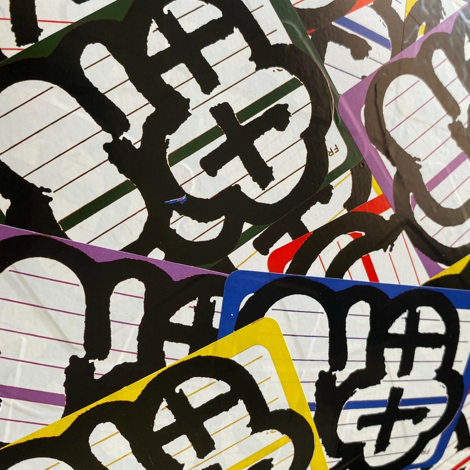 MQ Signed Sticker Collage Original Graffiti Art Skateboard Deck Mkue ...