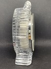 Crystal Clear 24% Lead Crystal Shelf Mantle Clock. Made In Taiwan 102D ...