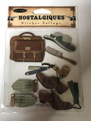 jolees boutique Scrapbooking stickers Nostalgiques “accessories Sir” | eBay
