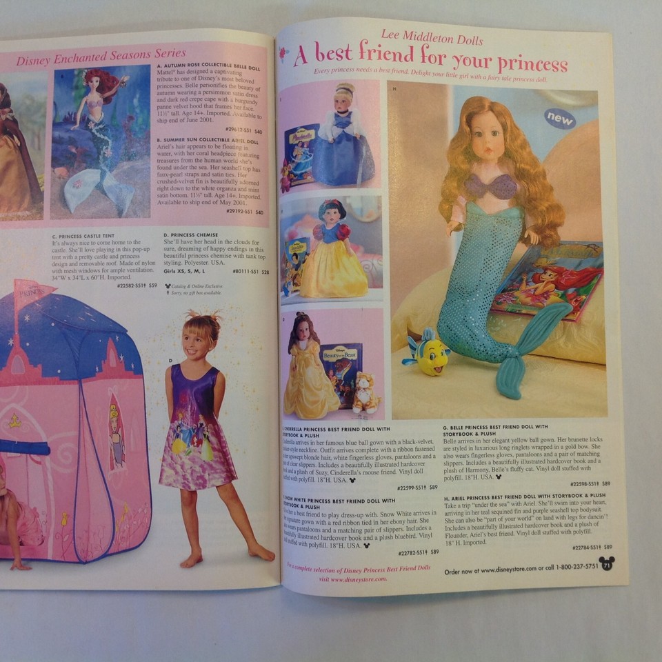 Vintage Apr 2001 The Disney Store Catalog Kanga Roo Cover Gifts ...