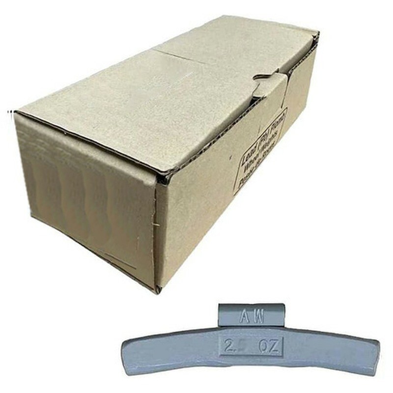 Tire Wheel Balancing Weights AW Type AW Type Coated Lead Clip On (0.25 ...