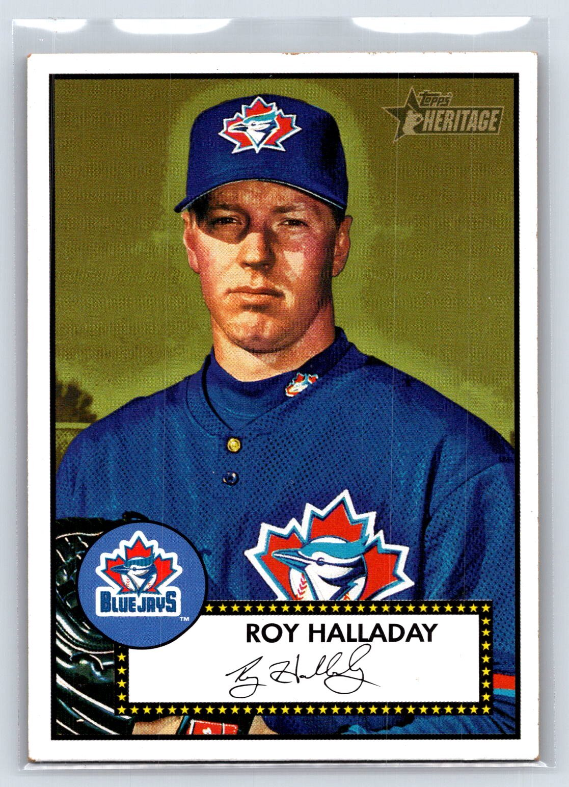 2001 Topps Heritage #75 Roy Halladay Red Back Toronto Blue Jays | eBay