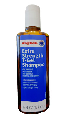 Walgreens T-Gel Shampoo EXTRA STRENGTH Compare to Neutrogena T/Gel 1% ...