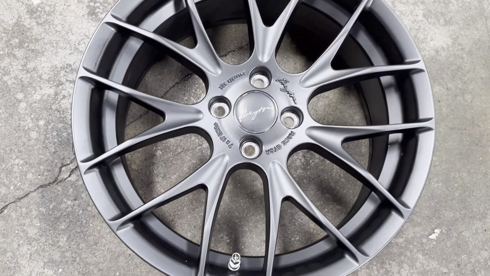 17x7 Breyton GTS-R Black (4 Wheel) 4x100 Mini Cooper S JCW R52 R53 R55 ...