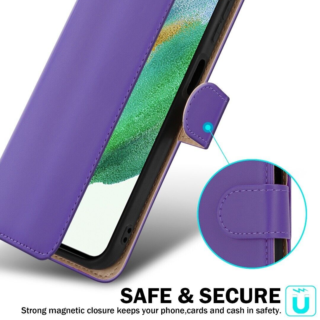 Hülle Für Samsung A25 A15 A05S S23 Fe A14 A34 A54 Leder Klappetui Handy ...