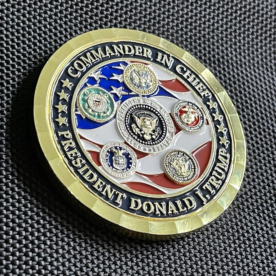 POTUS President Donald J. Trump Challenge Coin | eBay