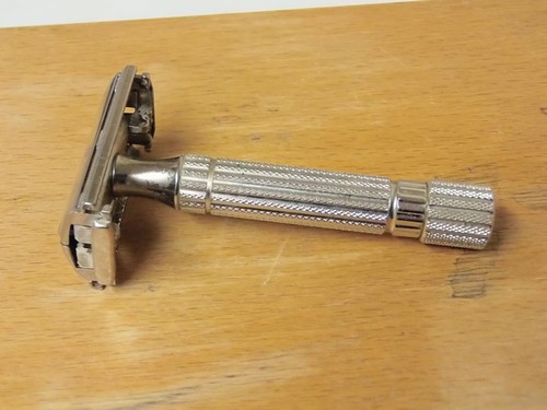 Gillette 1953 President TTO Safety Razor Y1 Sold As Found All Original ...