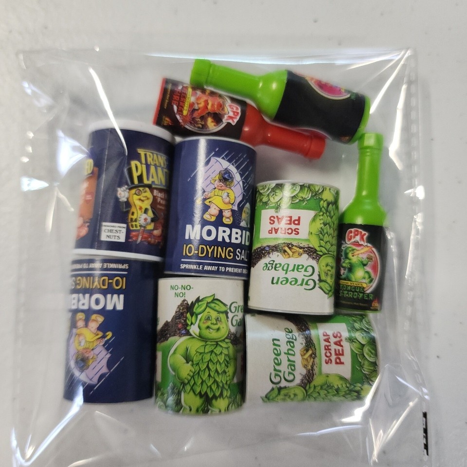HUGE GPK Micro Figures Collection Garbage Pail Kids OS1 Set SERIES 1 ...