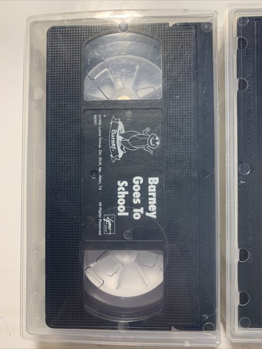 Lot Of 2 Vintage Barney VHS Tapes! | eBay