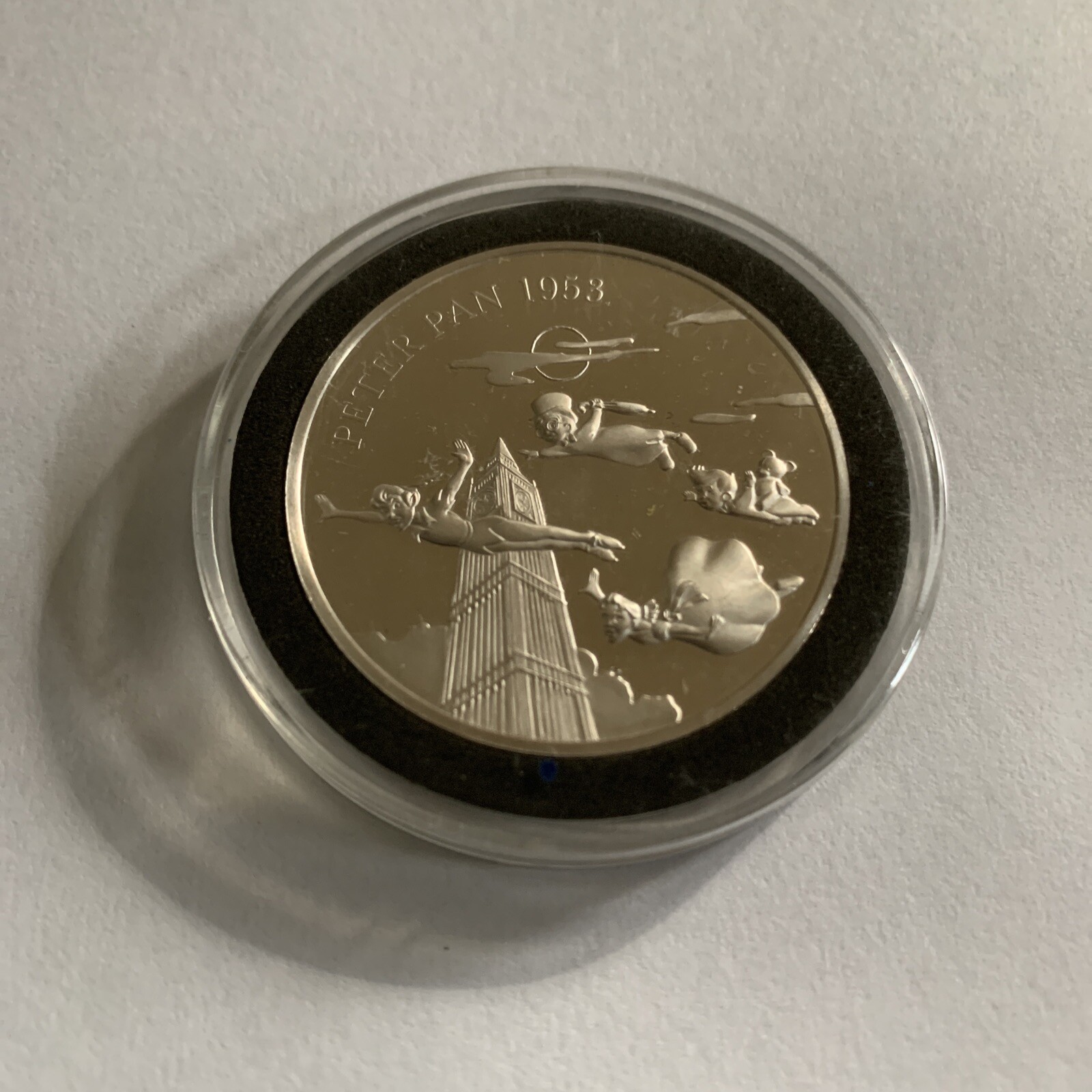 Peter Pan, 1953 Disney 1oz Silver coin MASTERPIECES | eBay