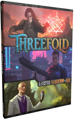 Modern AGE RPG: Threefold Campaign Setting 9781949160109 | eBay Australia