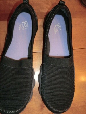 WOMANS SIZE 11 - BLACK EASY SPIRIT 360 - ESREEL FUN - USED | eBay