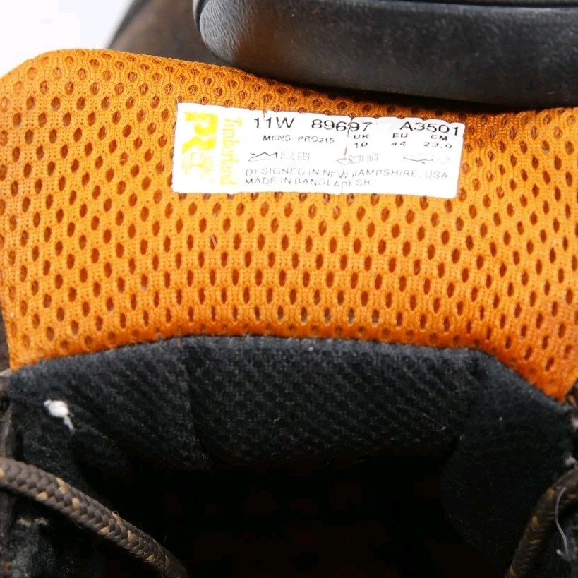 TIMBERLAND PRO Safety Steel Toe Anti Fatigue Work Boots Mens 11W 89697 ...
