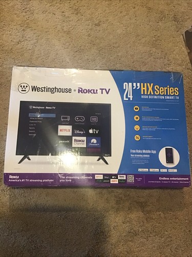 Westinghouse Smart 24 inch LED HDTV Roku TV - WR24HX2210 - ROKU Remote ...