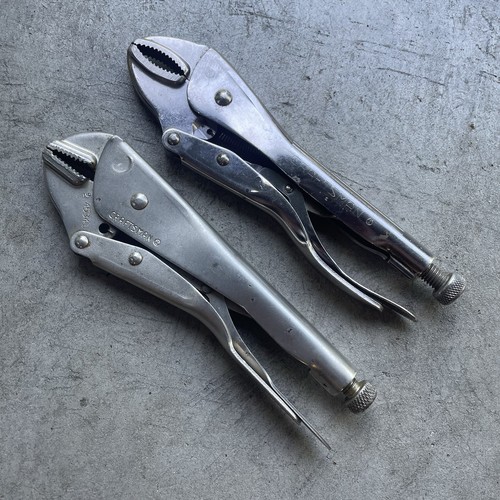 Vintage Craftsman Vise Grips Locking Pliers USA Lot Of 2 | eBay