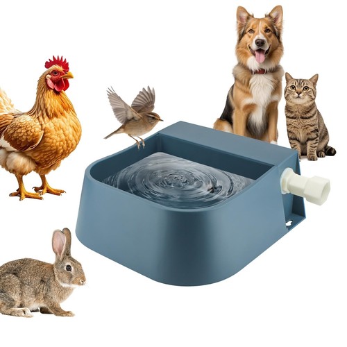 Automatic Dog Water Bowl Dispenser, Outdoor Auto Water Dog Bowl Refill ...