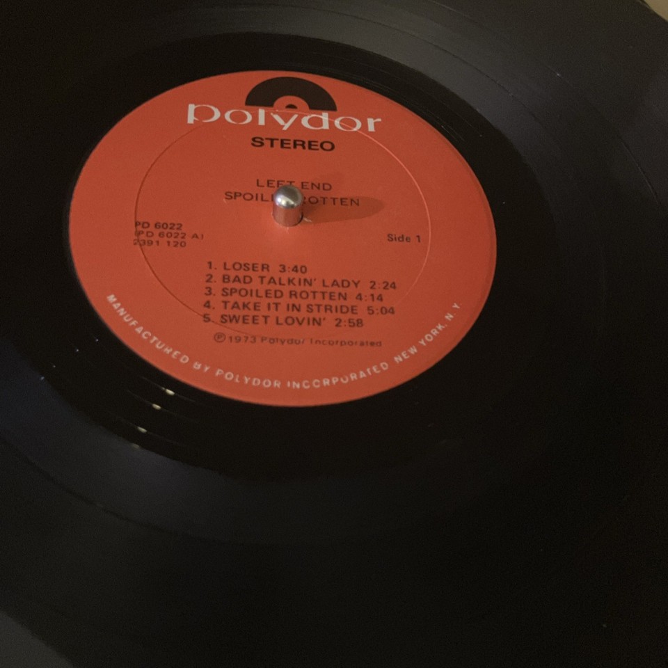Left End Spoiled Rotten 1974 Heavy Blues Hard Rock Rare Polydor | eBay