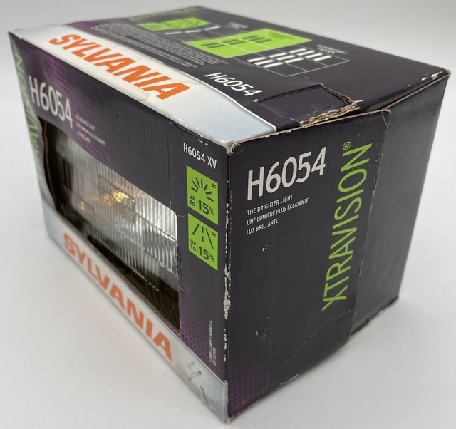 SYLVANIA H6054 XtraVision Halogen Beam Headlight 142x200 (1 Bulb) for ...