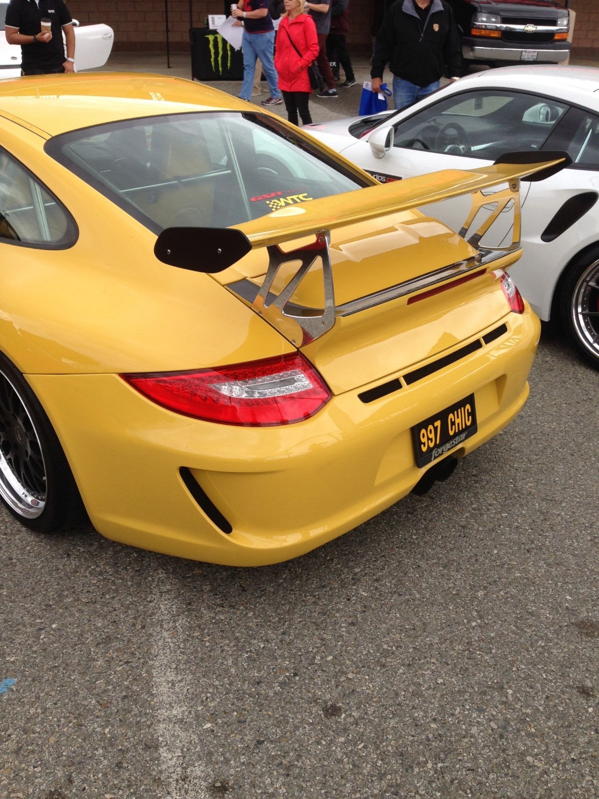 PORSCHE 911 GT3 RS REAR SPOILER DECK LID WING TAIL 997.2 KIT 2005- 2012 ...
