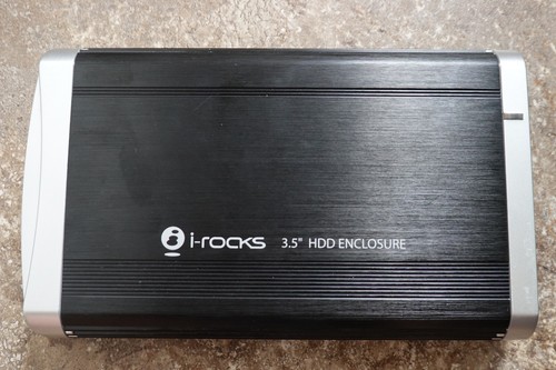I-Rocks 3.5 HDD Enclosure USB 2.0 with 400GB Hard Drive Tested | eBay