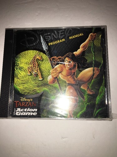 Disney's Tarzan Action Game PC CD ROM-NEW-RARE VINTAGE COLLECTIBLE ...