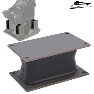 1 Pack Vibratory Compactor Rubber Shock Mount For Stanley & Bobcat ...