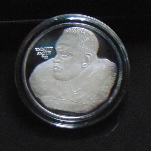 EMMITT SMITH DALLAS COWBOYS .999 SILVER COIN ENVIROMINT CHOSEN FEW ...