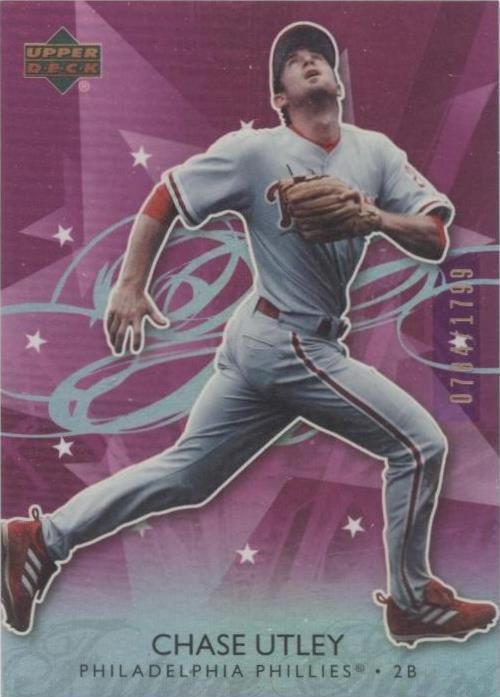 2006 Upper Deck Future Stars - Chase Utley #54 Purple /1799 for sale ...