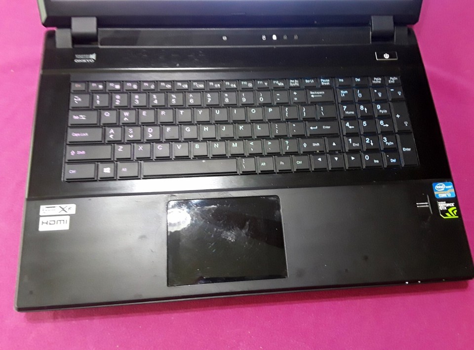 Sager Clevo NP9370 P370EM laptop I7-3740QM 2.7-3.7Ghz 16GB 480GB/750GB ...