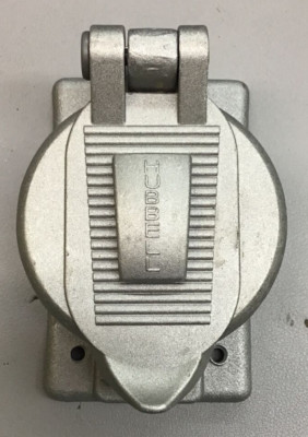 Hubbell D-55049 Twist Lock Outlet Cover Spring Loaded (b178) | eBay
