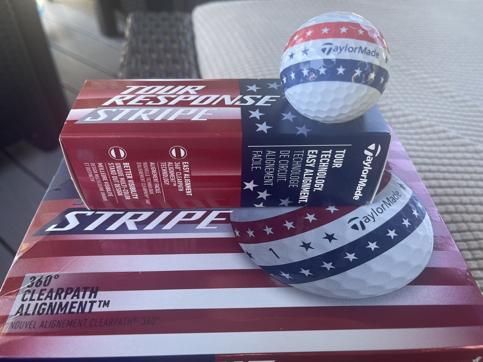 Limited Edition TaylorMade Tour Response Stripe USA Stars and Stripes ...
