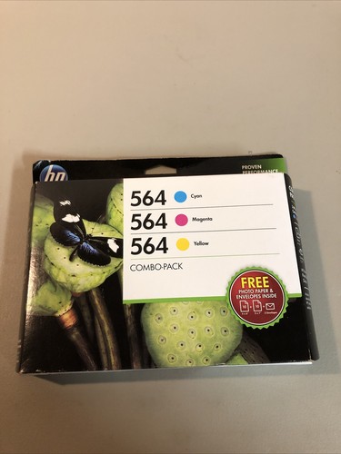 HP 564 Color Combo Pack Paper Original Ink Cartridge New Warranty ...