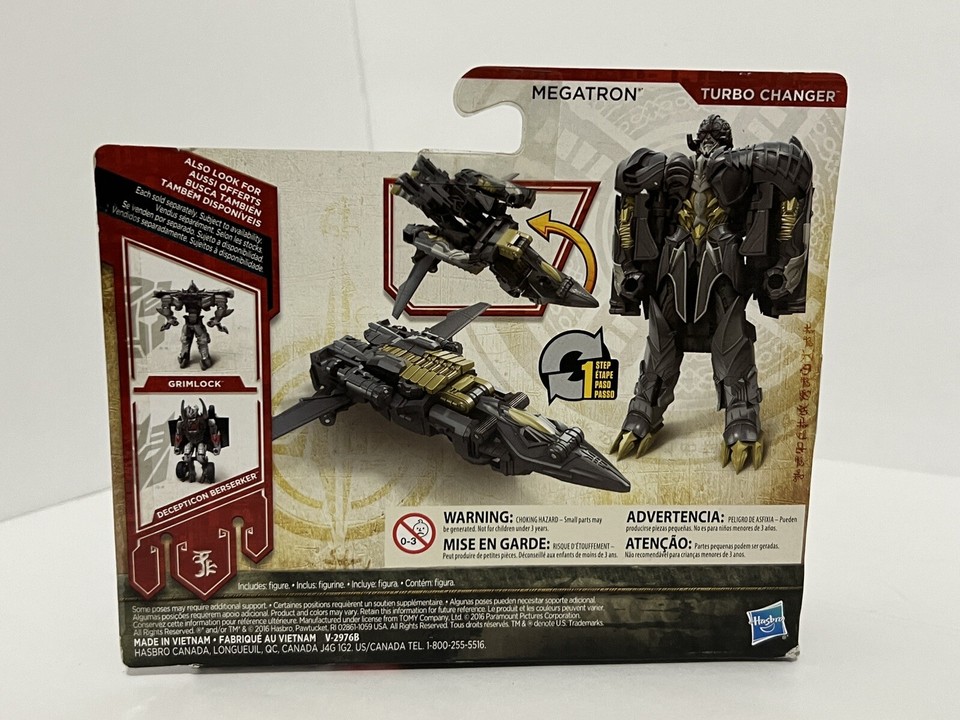 Transformers The Last Knight Turbo Changer Megatron | eBay