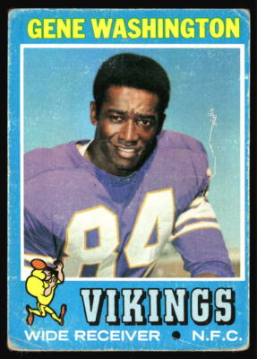 1971 Topps Gene Washington #130 Minnesota Vikings | eBay