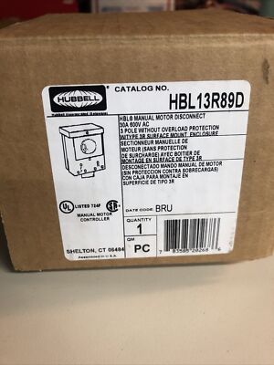 30 Amps & Under - Disconnect Switch 30A 600V