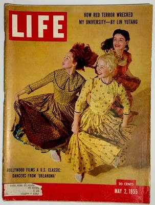 LIFE MAGAZINE Vintage May 2, 1955 HOLLYWOOD FILMS A US CLASSIC OKLAHOMA ...