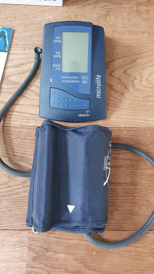 Automatic Blood Pressure Monitor - Microlife - Cuff Circumference 22-32 ...