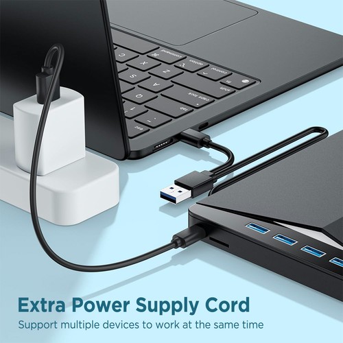 External CD/DVD Drive USB 3.0 Fast Read/Write for Laptop Windows 11/10 ...