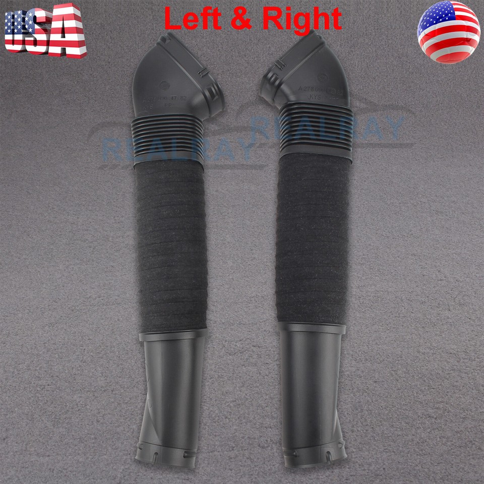 Left & Right Side Air Intake Duct Hose for Benz W216 W221 S550 CL550 ...