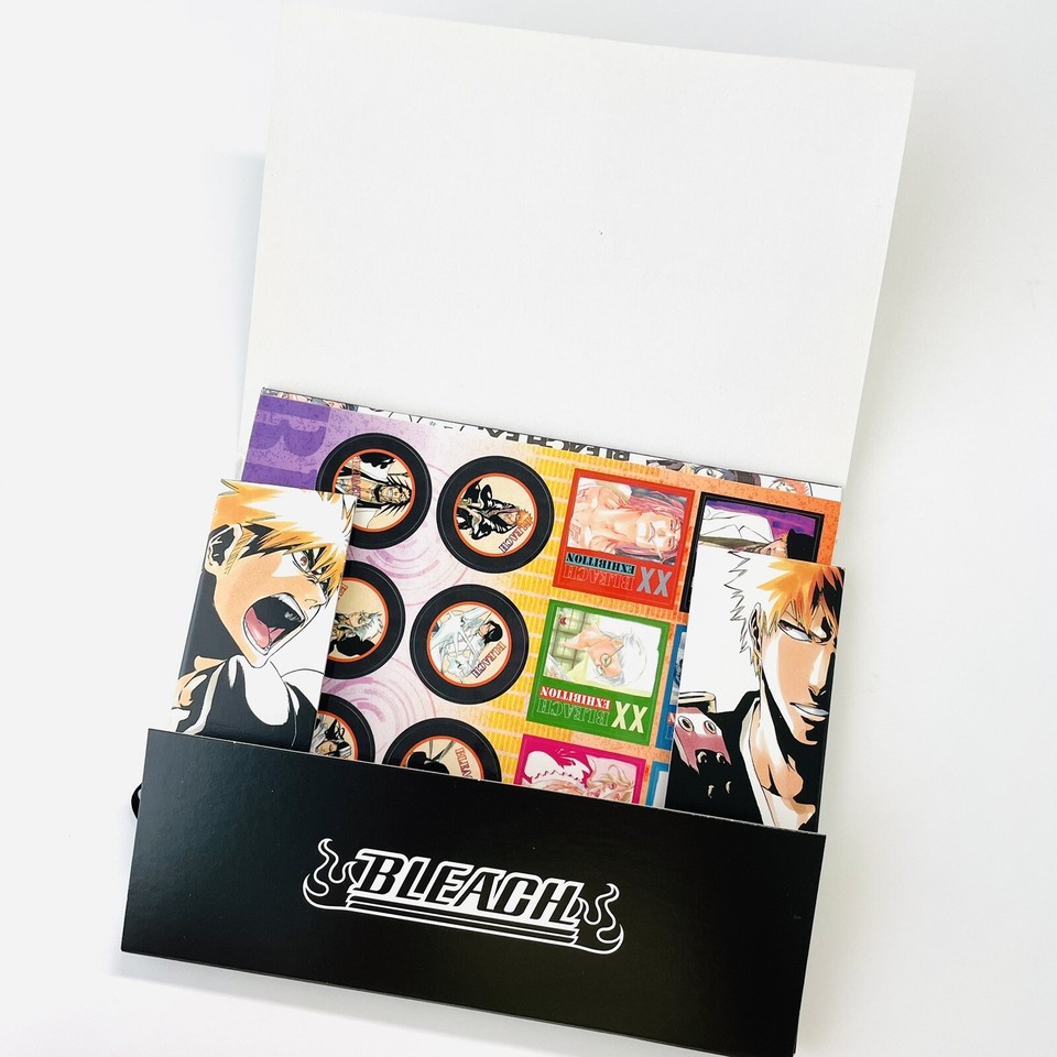 BLEACH Exhibition Exclusive Notebook Sticker Case sets 2022 Rangiku ...