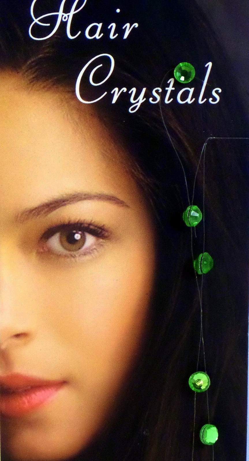 Hair Crystals Magnetic Extension Strand Removable Hair Gem Jewelry ...