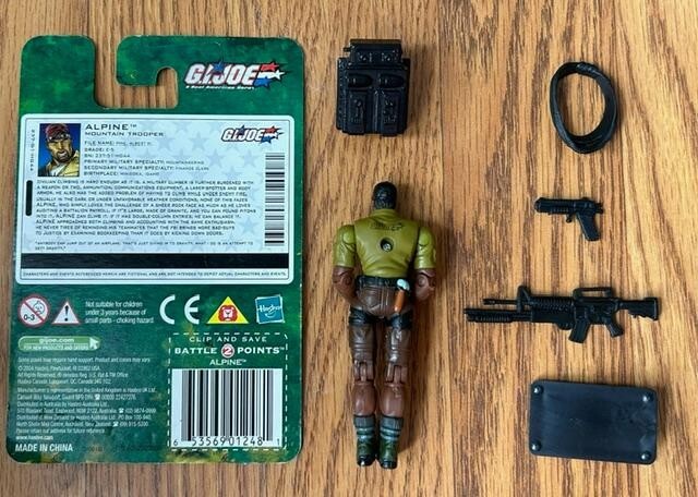 G.I. Joe/Cobra Single Pack Alpine v3 - Mint, Loose and Complete | eBay