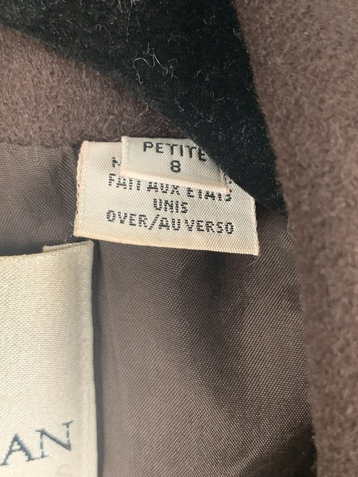 Dana Buchman Womens Size 8P 100% Cashmere Vintage Profesional Blazer ...