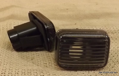 CLASSIC MINI INDICATOR SIDE REPEATER LENS (PAIR) - SMOKED SW445 | eBay