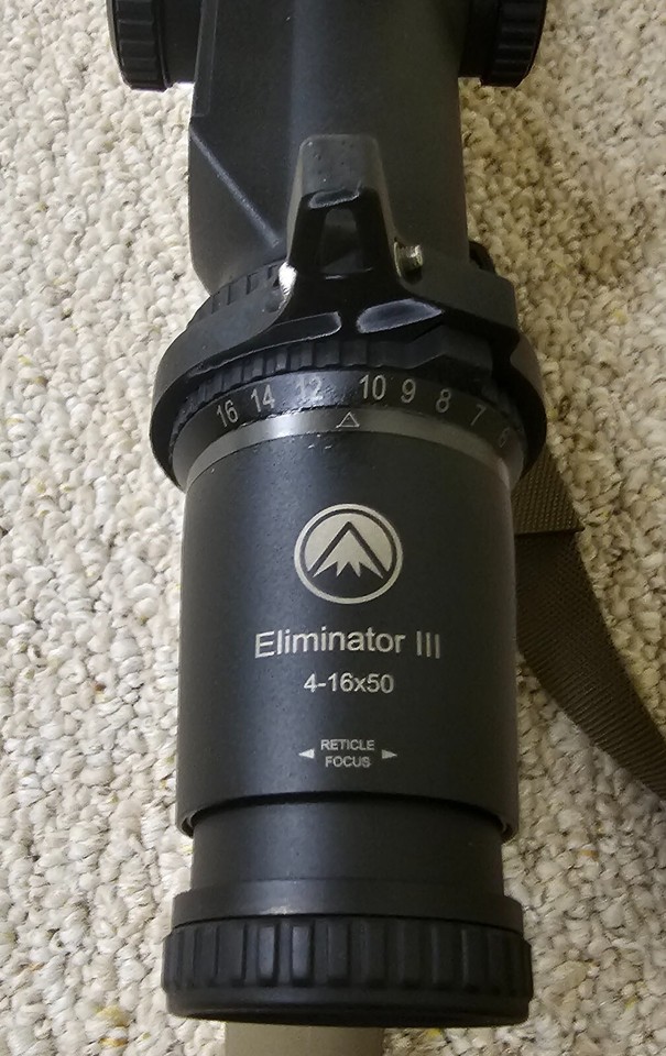 Burris Eliminator III, IV and 5 Carbon Fiber Scope Throw Lever | eBay