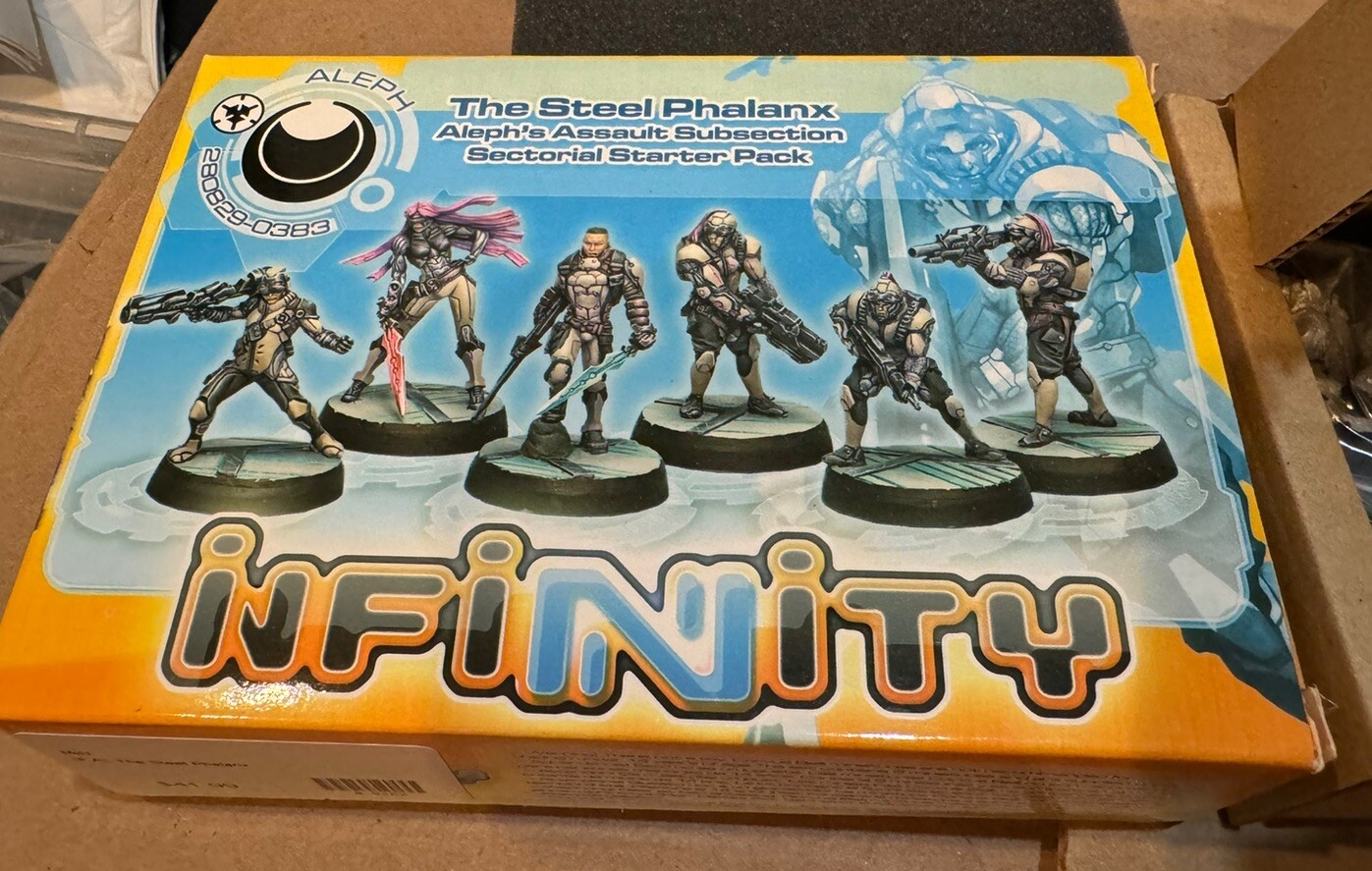 Infinity Aleph - Steel Phalanx Assault Subsection Sectorial Starter ...