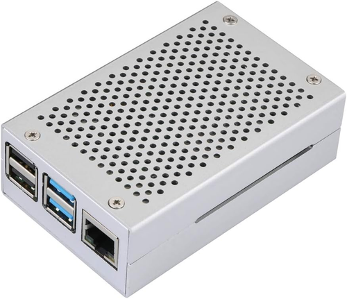 Raspberry Pi 4 Case RPI 4 Aluminum Case Silver Enclosure for RPI 4 ...